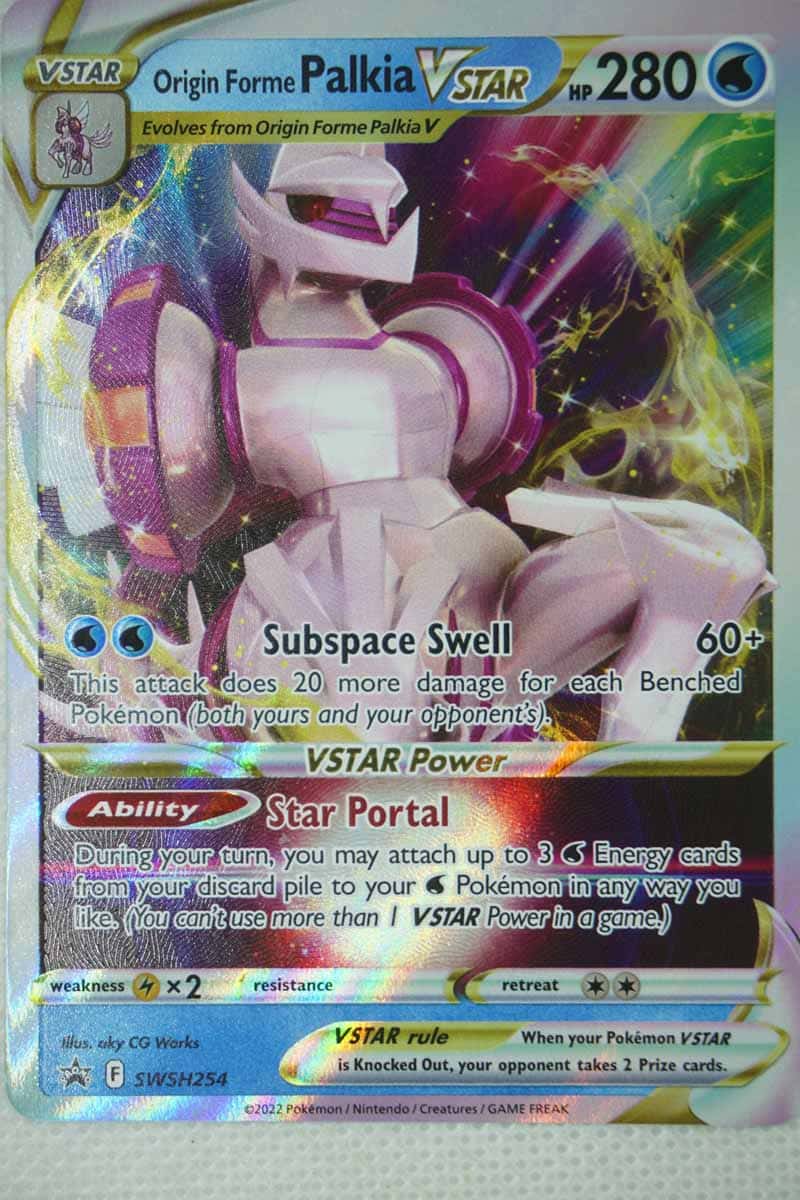 Origin Forme Palkia VSTAR SWSH254 Full Art Stor - Pocket Monster