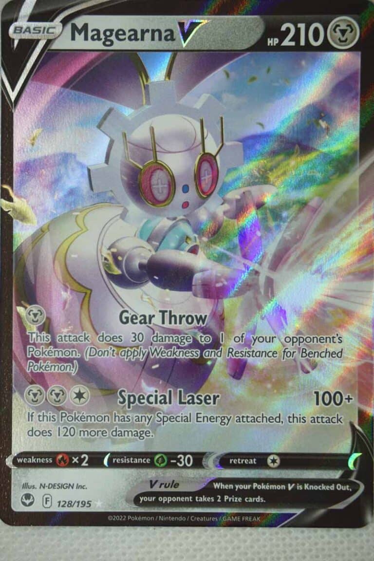 Magearna V 128/195 - Silver Tempest enkeltkort fra Pokémon