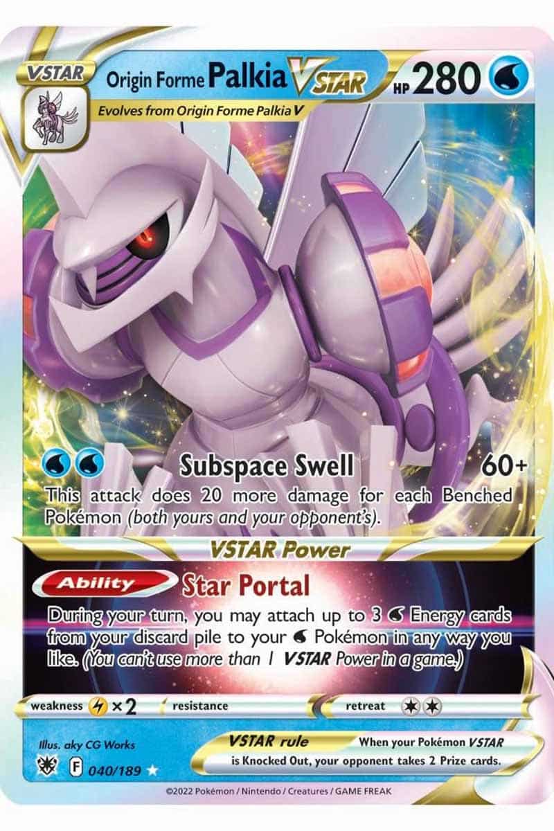 League Battle Deck med Origin Form Palkia VSTAR - Pocket Monster