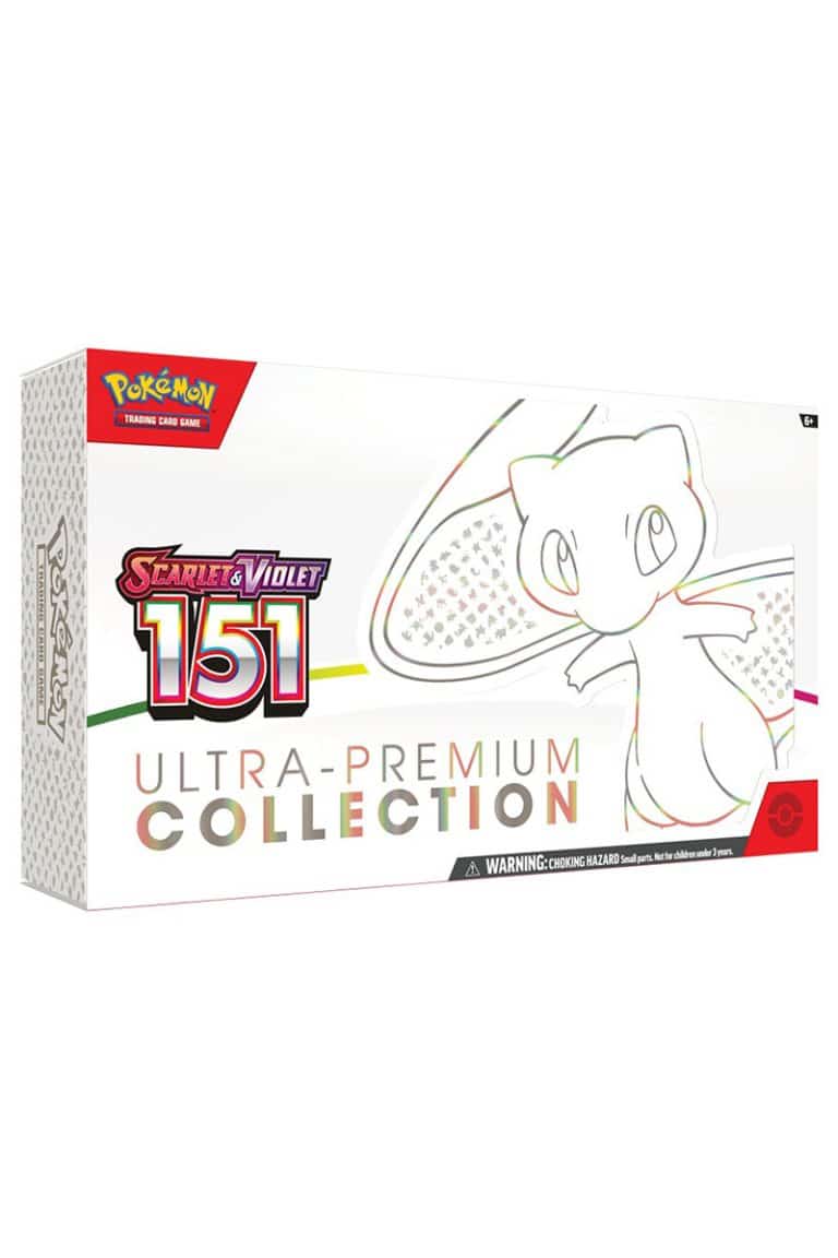 Ultra Premium Collection med Mew - Scarlet & Violet: 151 - Pocket Monster