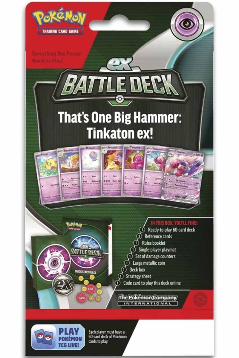 Tinkaton ex Battle Deck - Pocket Monster