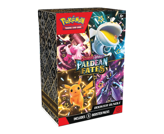 Paldean Fates Booster Bundle fra Scarlet & Violet - Pocket Monster