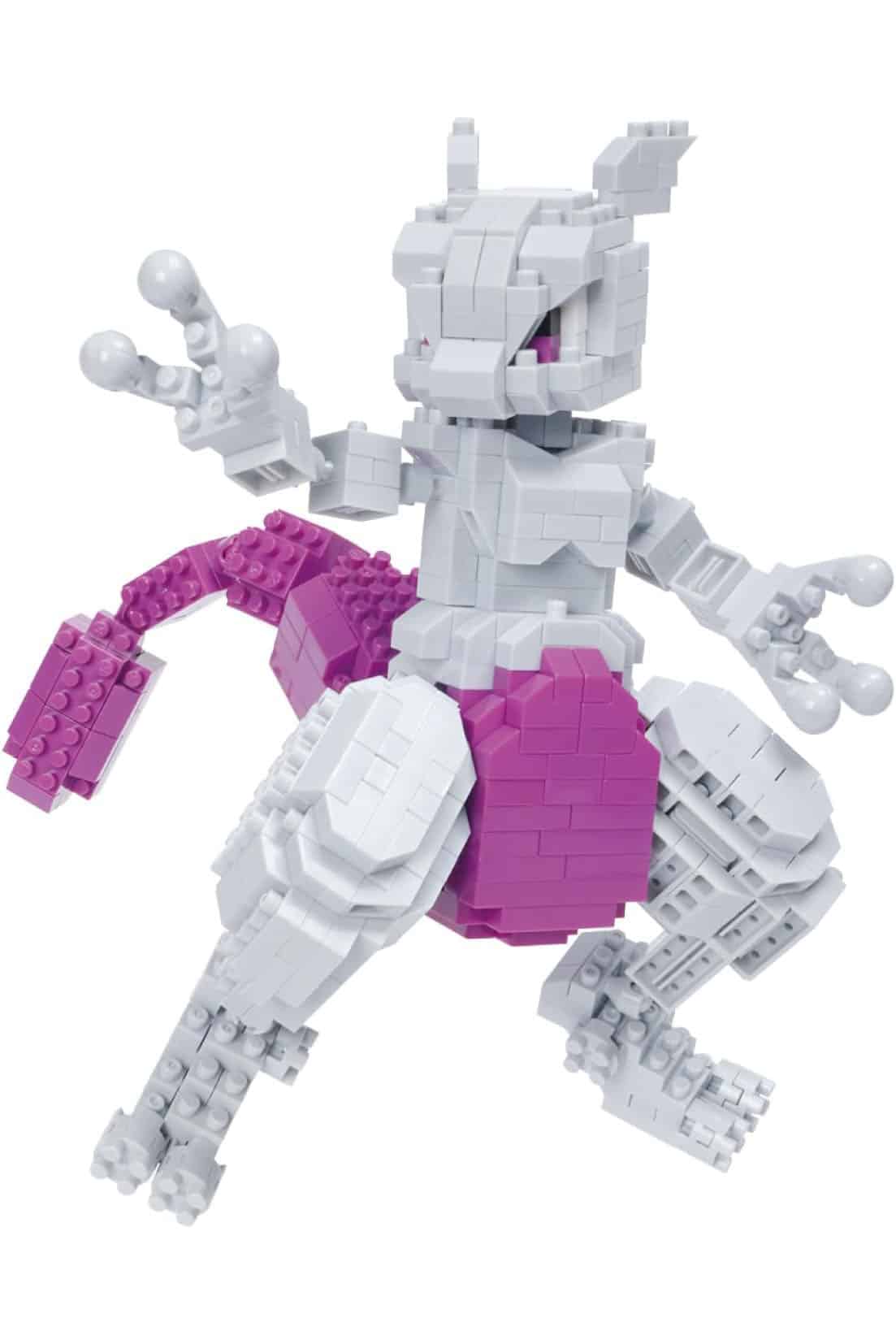 Køb Stor Mewtwo Nanoblock Figur fra Pokemon - Pocket Monster