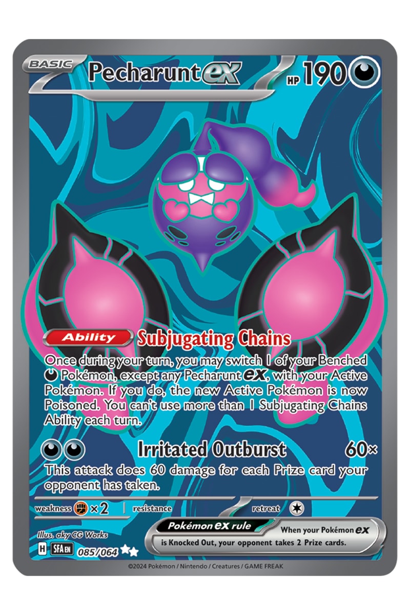 Køb Pecharunt ex 085/064 Secret rare - Pokémon enkeltkort fra Shrouded ...