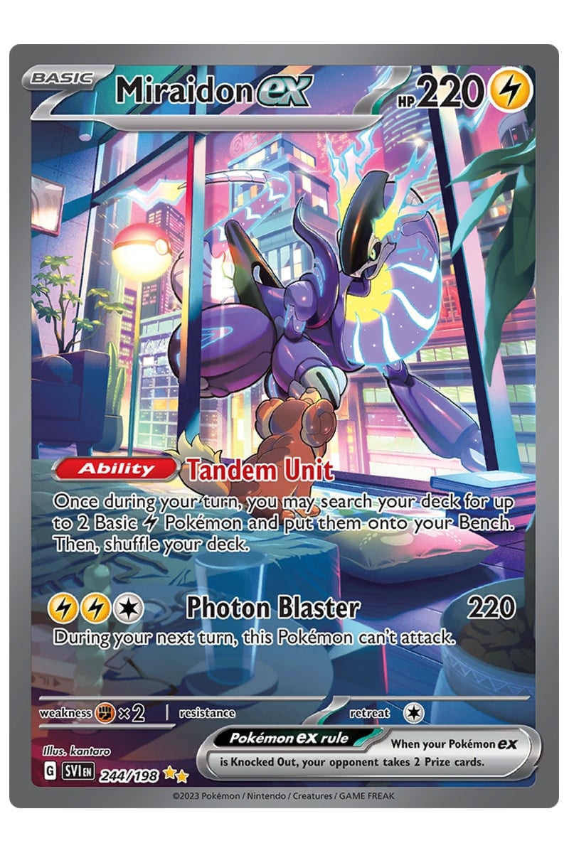 Køb Miraidon ex 244/198 Full Art - Pokemon enkeltkort fra Scarlet ...