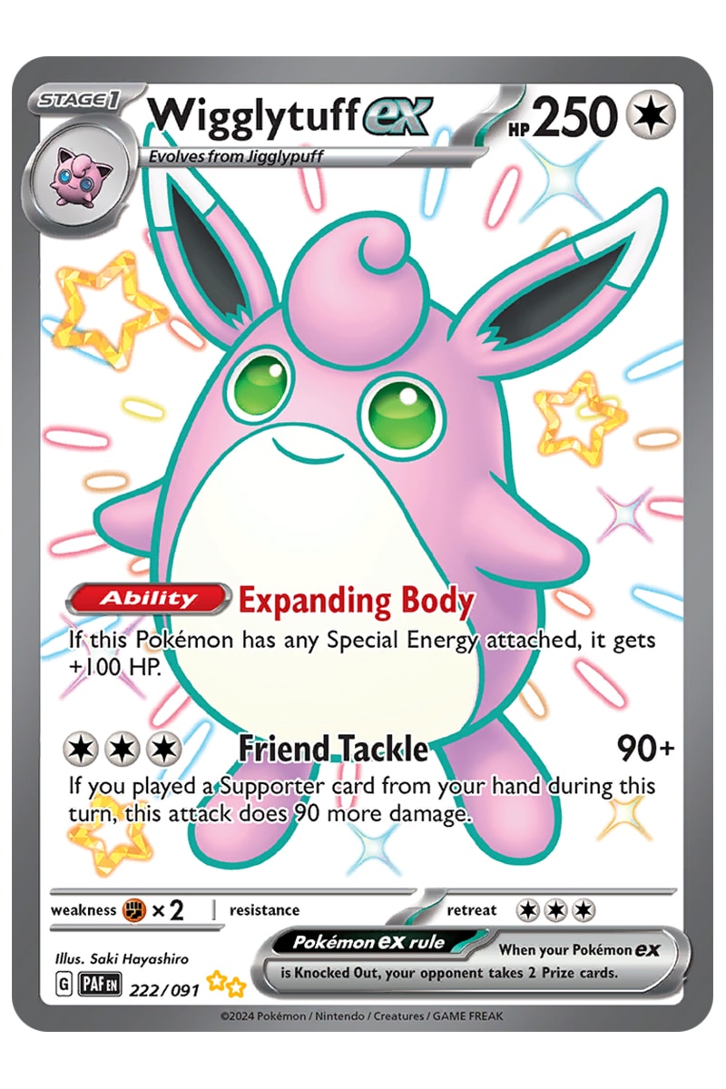 Køb Wigglytuff ex 222/091 Shiny - Pokemon enkeltkort fra Scarlet ...