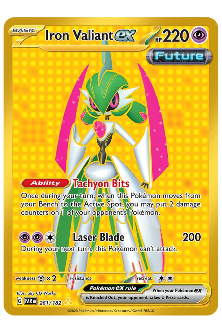 Køb Iron Valiant ex 261/182 Gold - Pokemon enkeltkort fra Scarlet ...
