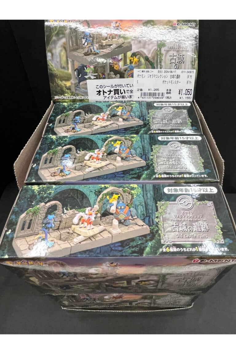 Pokemon Diorama Ruin figurpakker - Pocket Monster