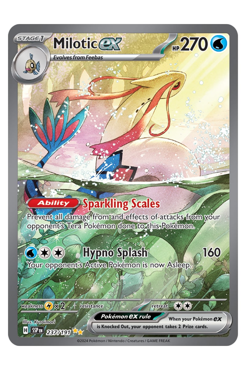 Køb Milotic ex 237/191 Full Art - Pokémon enkeltkort fra Scarlet ...