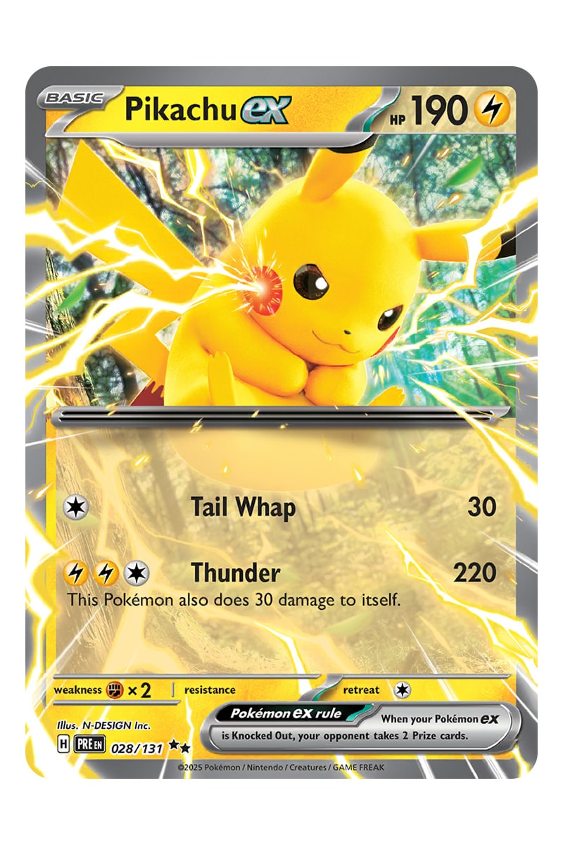 Køb Pikachu ex 28/131 - Pokémon enkeltkort fra Scarlet & Violet ...
