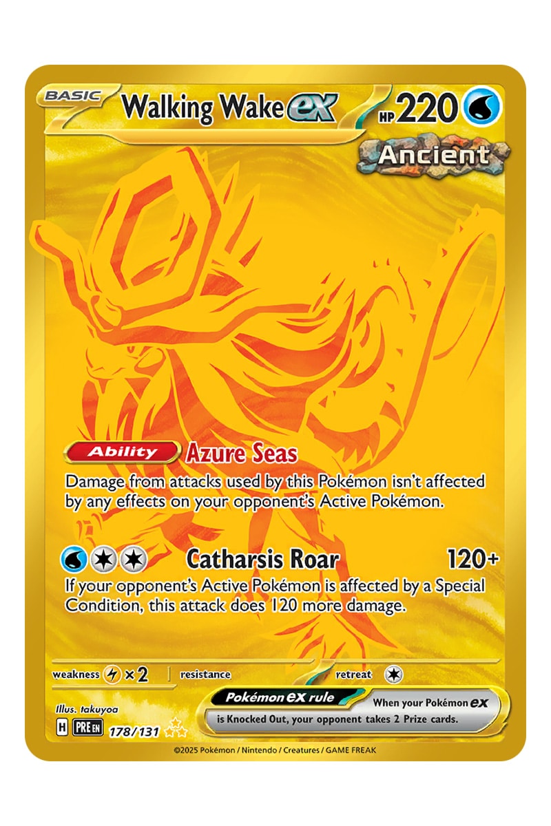 Køb Walking Wake ex 178/131 Gold Secret - Pokemon enkeltkort fra ...