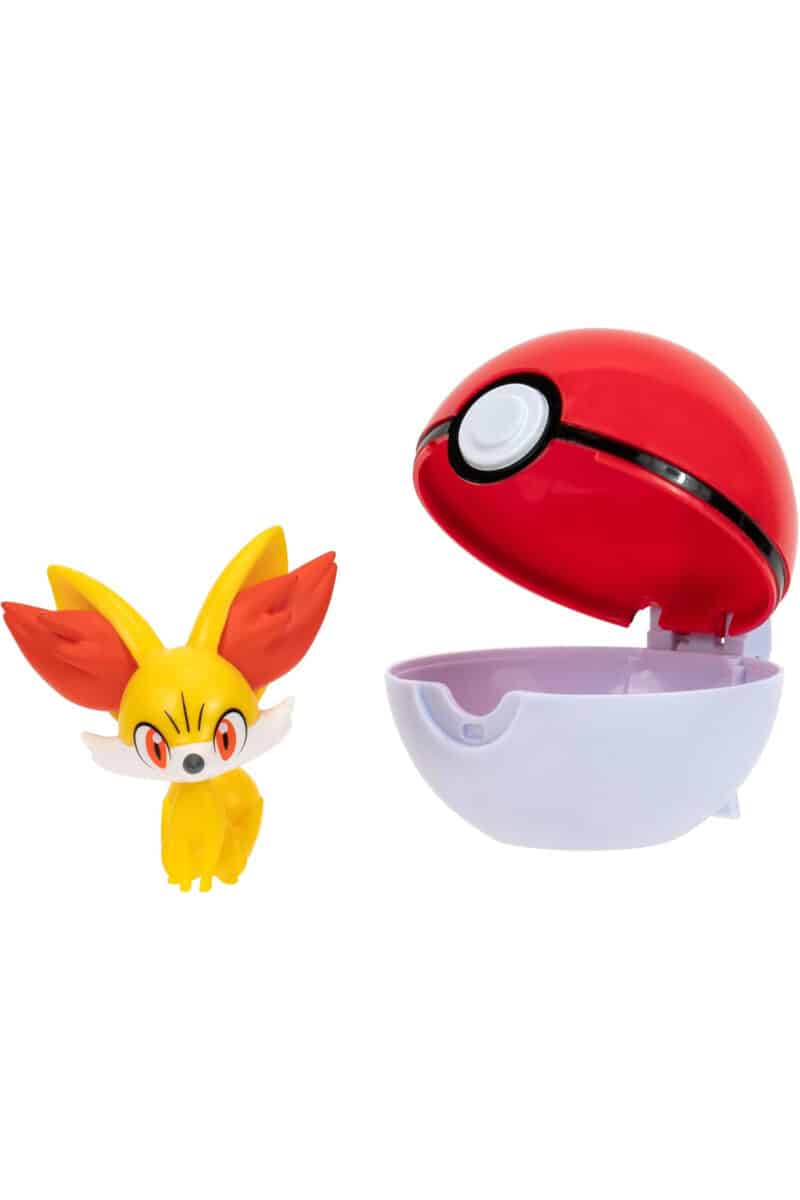 Fennekin og Poke Ball - Pocket Monster