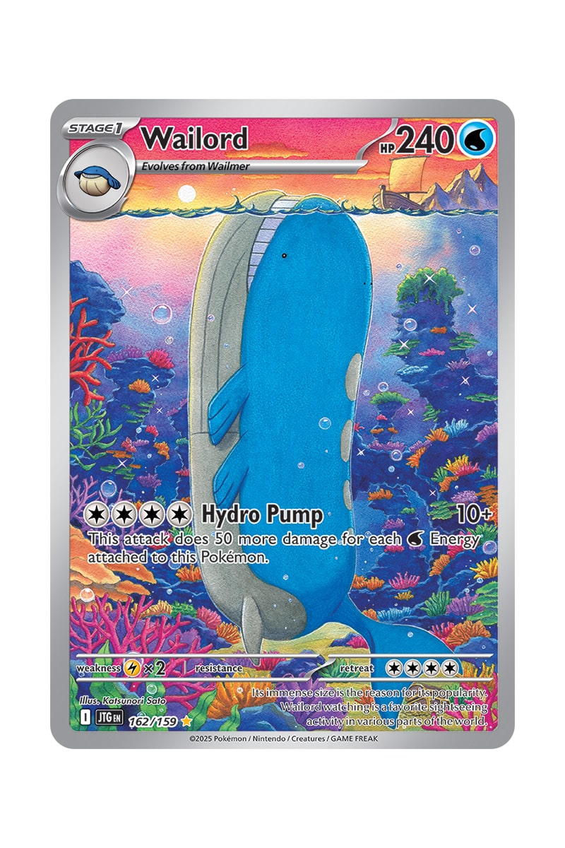 Køb Wailord 162/159 Full Art - Pokemon enkeltkort fra Scarlet & Violet ...