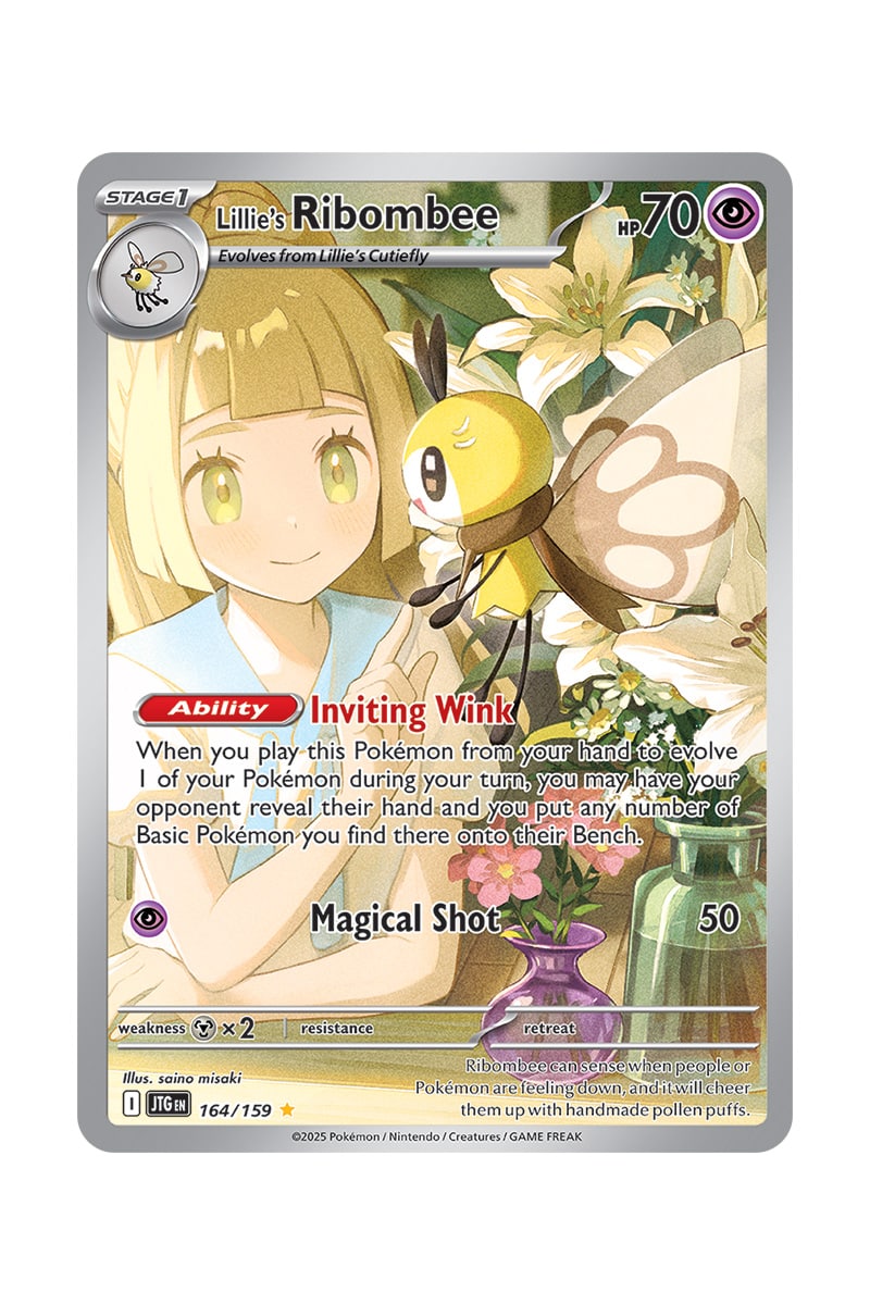 Køb Lillie's Ribombee 164/159 Full Art - Pokemon enkeltkort fra Journey ...
