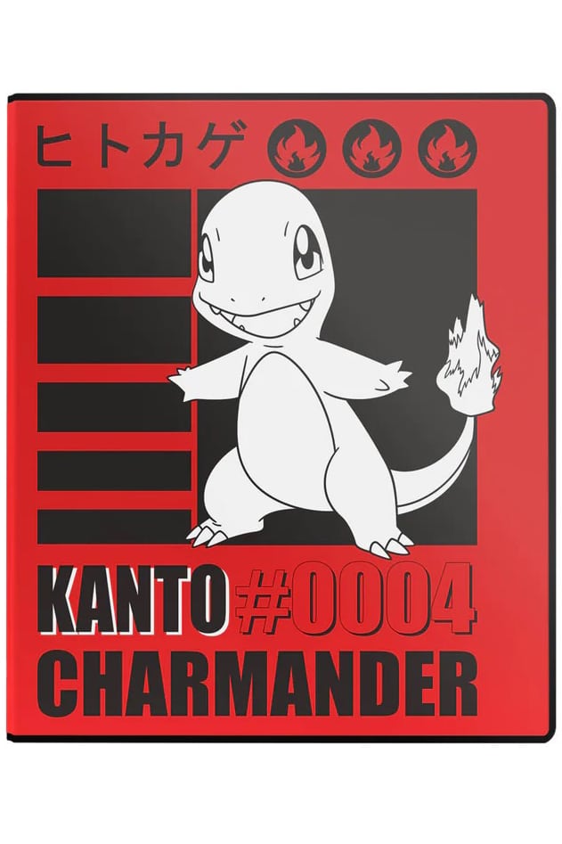 Pokémon Ringbind med Kanto Charmander - Pocket Monster